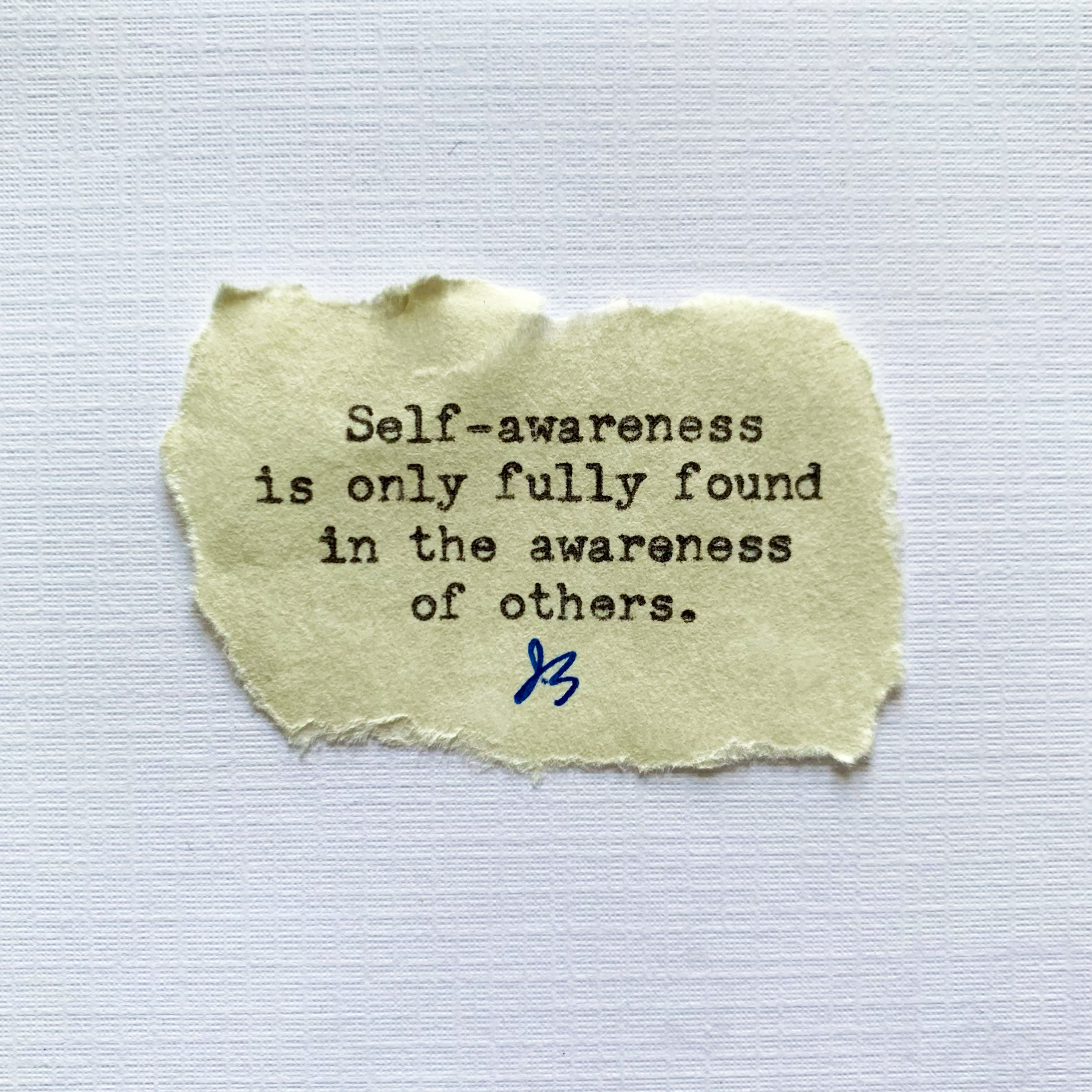 Knowing Ourselves Requires Knowing One Another – J.S. Park: Hospital ...